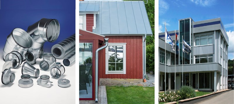 Lindab Produktbereiche